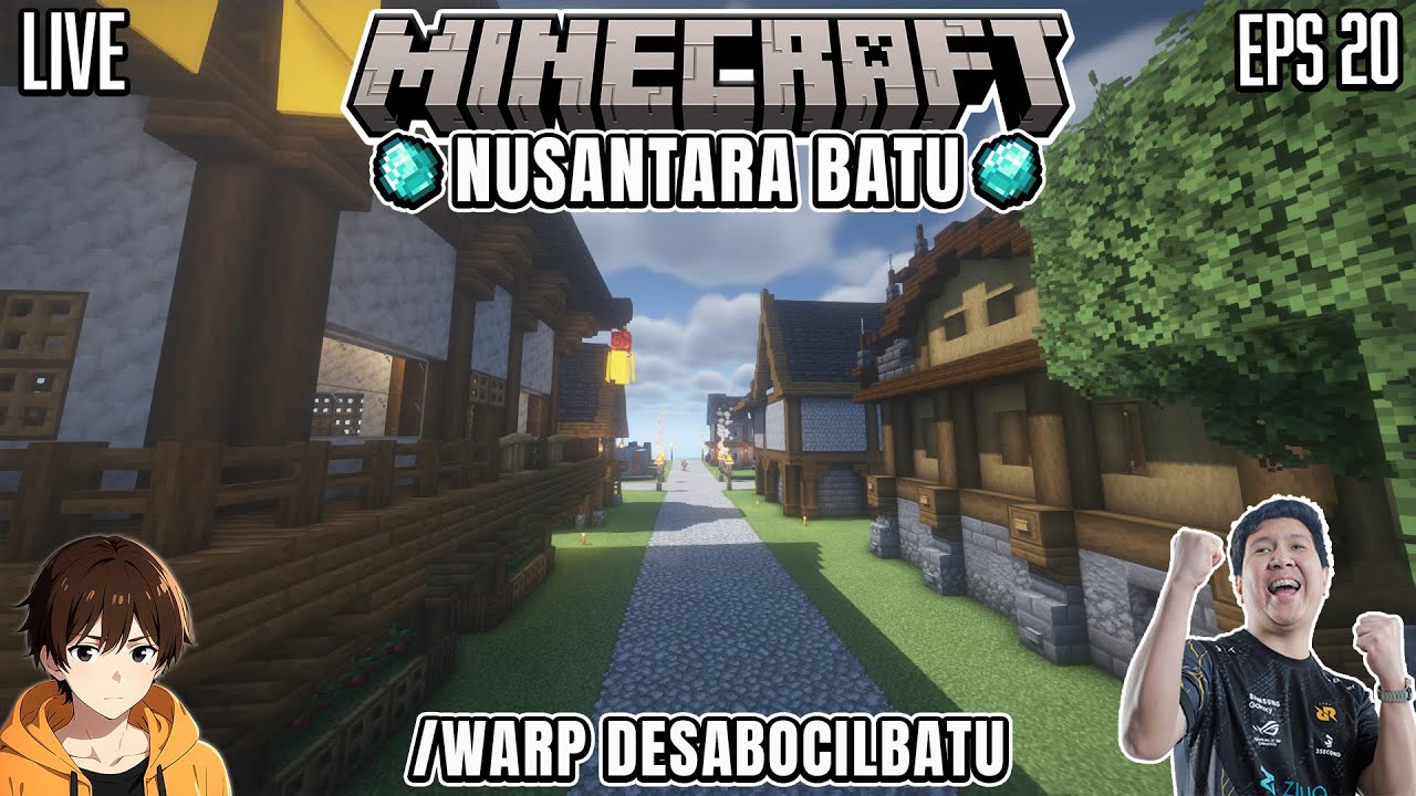 NGULI LAGI DI MINECRAFT NUSANTARA BATU #20 - YouTube