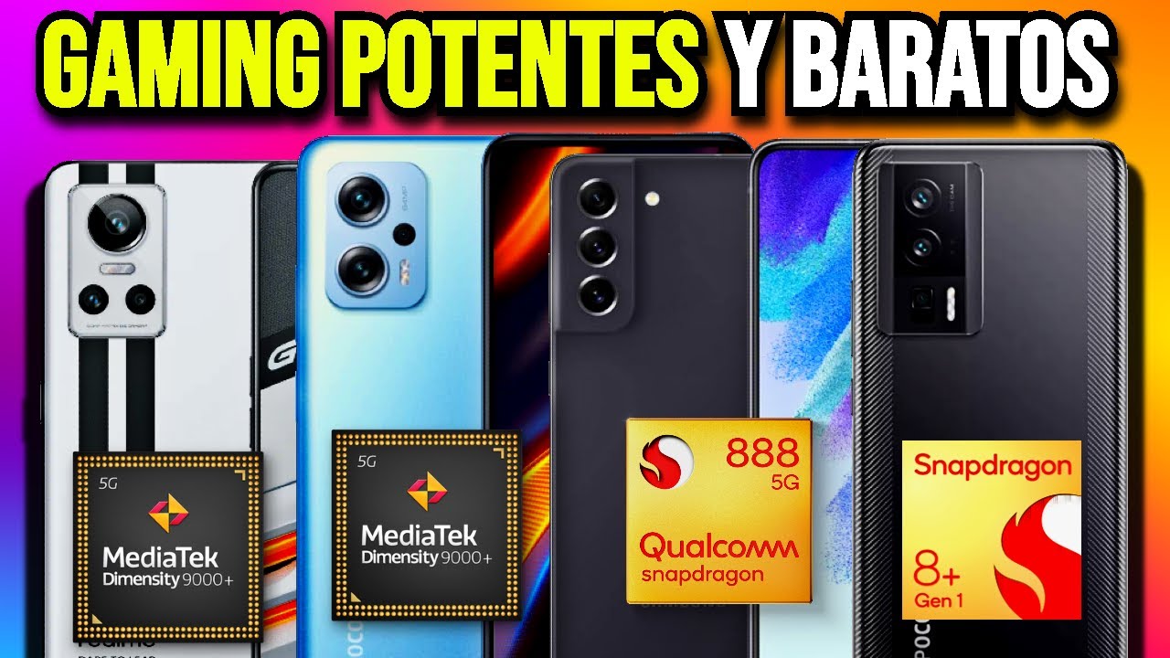 Los Mejores Celulares Gaming Baratos en 2024 😱 Celulares Para Jugar en ...