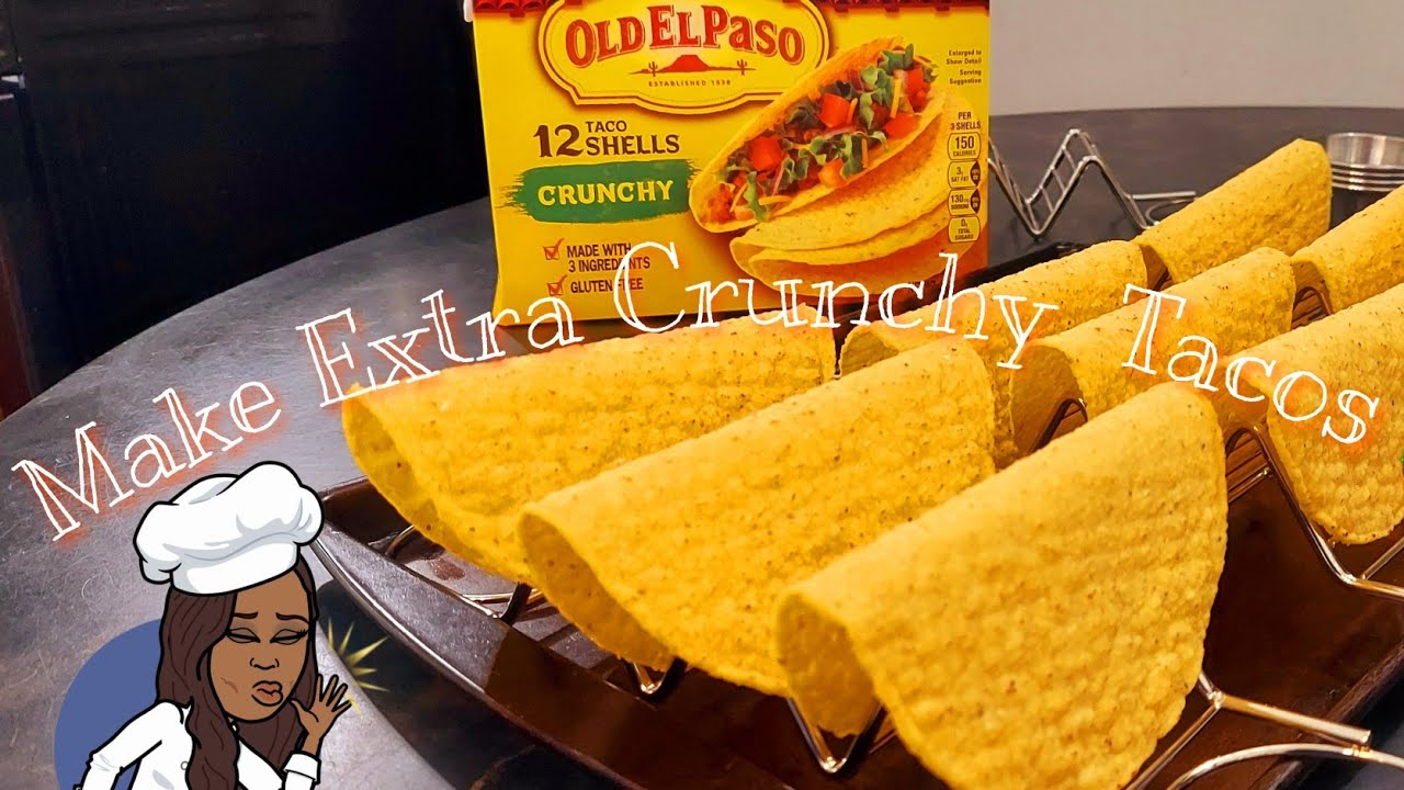 Make EXTRA CRUNCHY TACO SHELLS 🌮 for TACO TUESDAY | TACO RECIPE | TACO ...