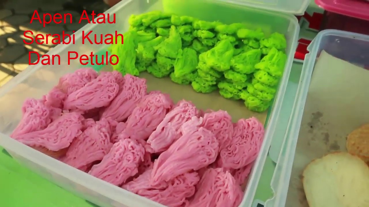 Jajanan Kue Basah Untuk Berbuka Puasa di Bulan Ramadhan - YouTube