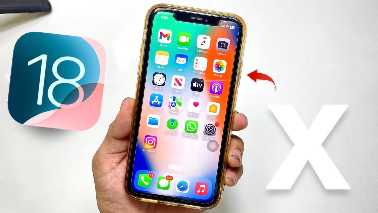 How to Update old iPhone X on iOS 18 - Install iOS 18 Any iPhone - YouTube