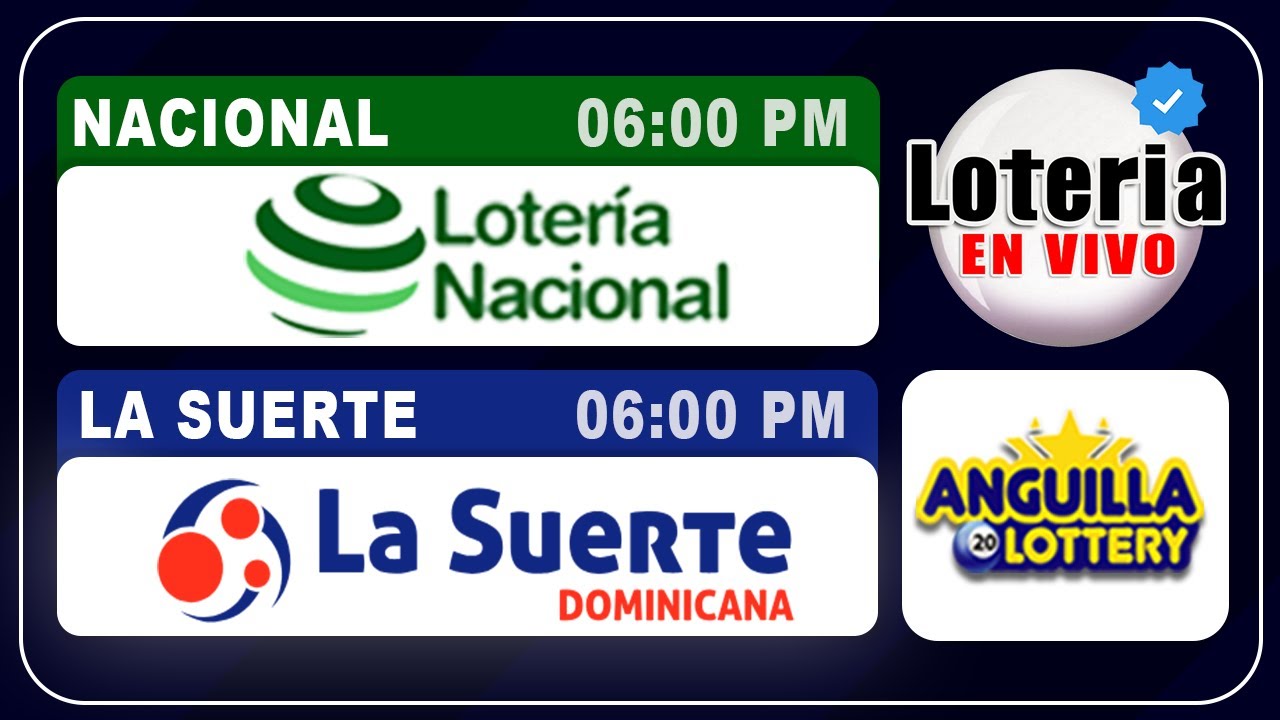 💰 EN VIVO: Lotería de Hoy RD | Resultados : Nacional, La suerte y ...