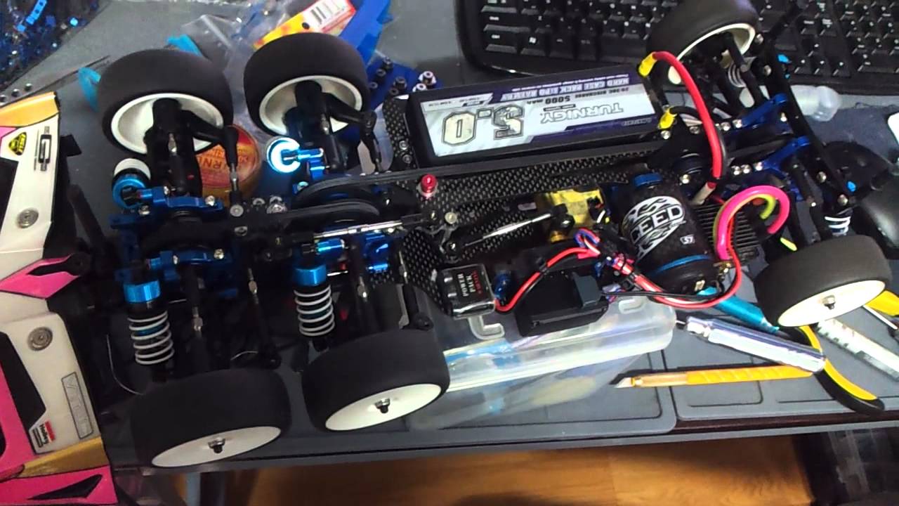 Cyber Formula RC - rc asurada full 6 wheel (bd-5) - YouTube