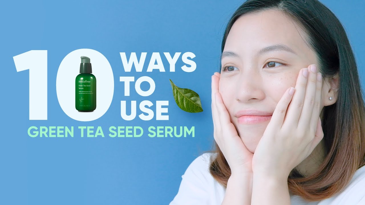 10 Ways To Use Green Tea Seed Serum #inniTips - YouTube