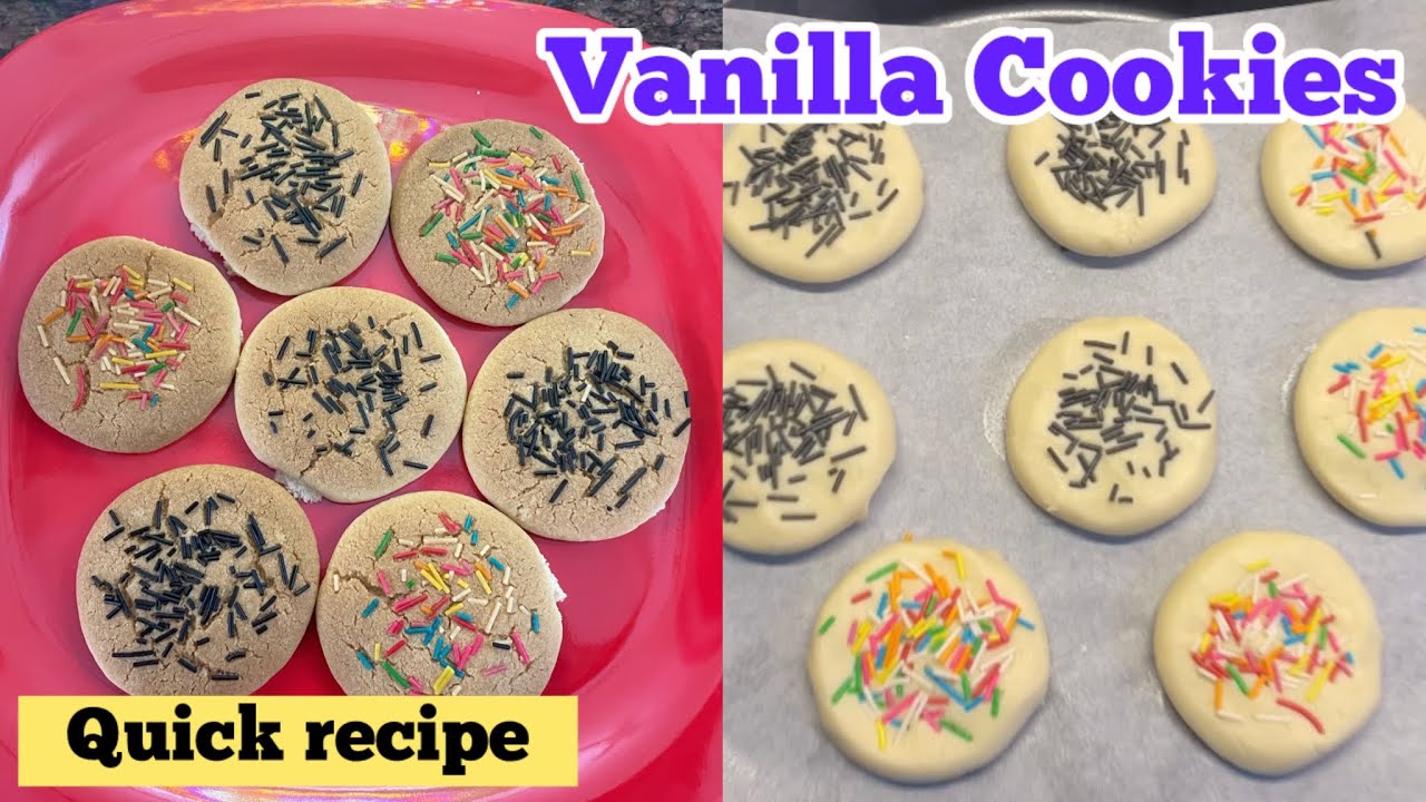 Super easy cookies recipe | Vanilla cookies recipe #trending #cookies # ...