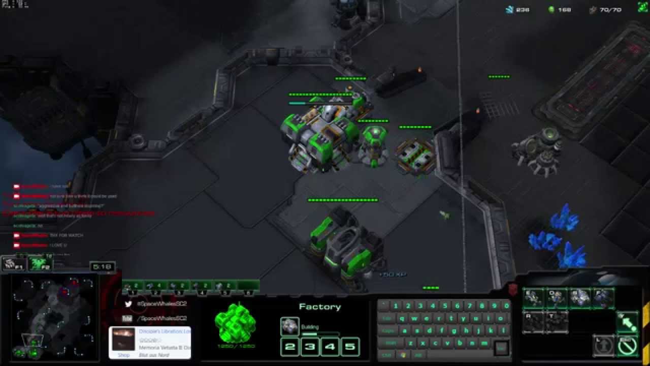SC2 LotV Beta 1v1 - TvZ / Orbital Shipyard / Reaper Rush into Cyclone ...