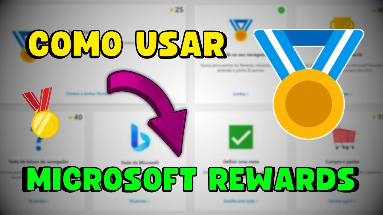 COMO USAR o MICROSOFT REWARDS (PC e CELULAR) 💰 ️ - YouTube