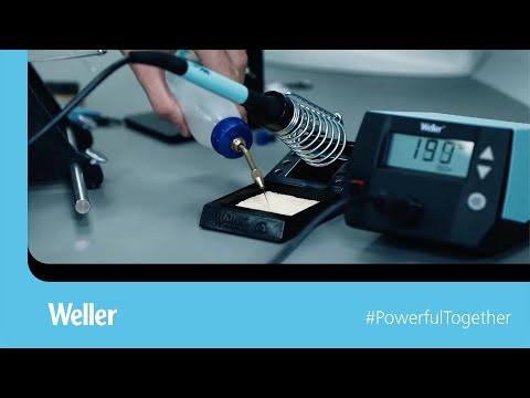 Weller WE1010 - The education soldering station - YouTube