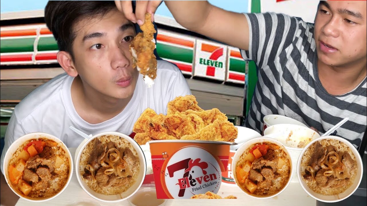 HOTTA RICE NG 7 ELEVEN AT FIRST TIME TITIKMAN ANG FRIED CHICKEN NILA ...