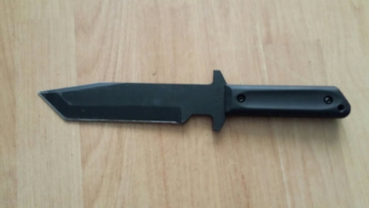 Cold Steel GI Tanto Review: Survival Knife - YouTube