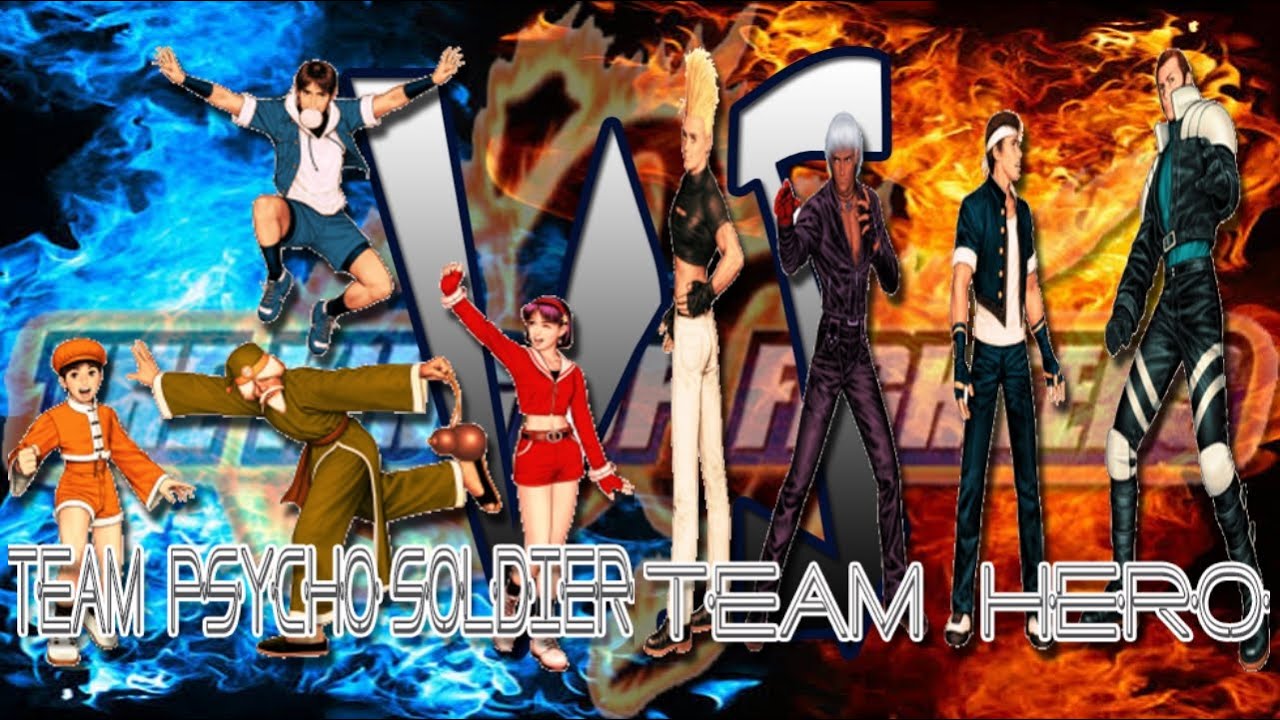 KOF 99 - Team Psycho Soldier Vs Team Hero | Neo Admx - YouTube