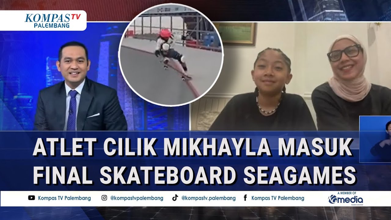 Baru Berusia 11 Tahun! Mikhayla Masuk Final Skateboard Sea Games 2025 ...