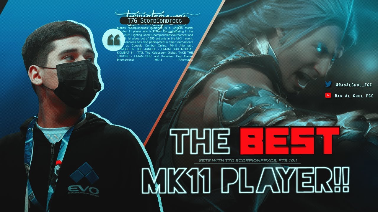 The BEST MK11 PLAYER in the WORLD!! - Sets v.s. T7G| SCORPIONPROCS (the ...