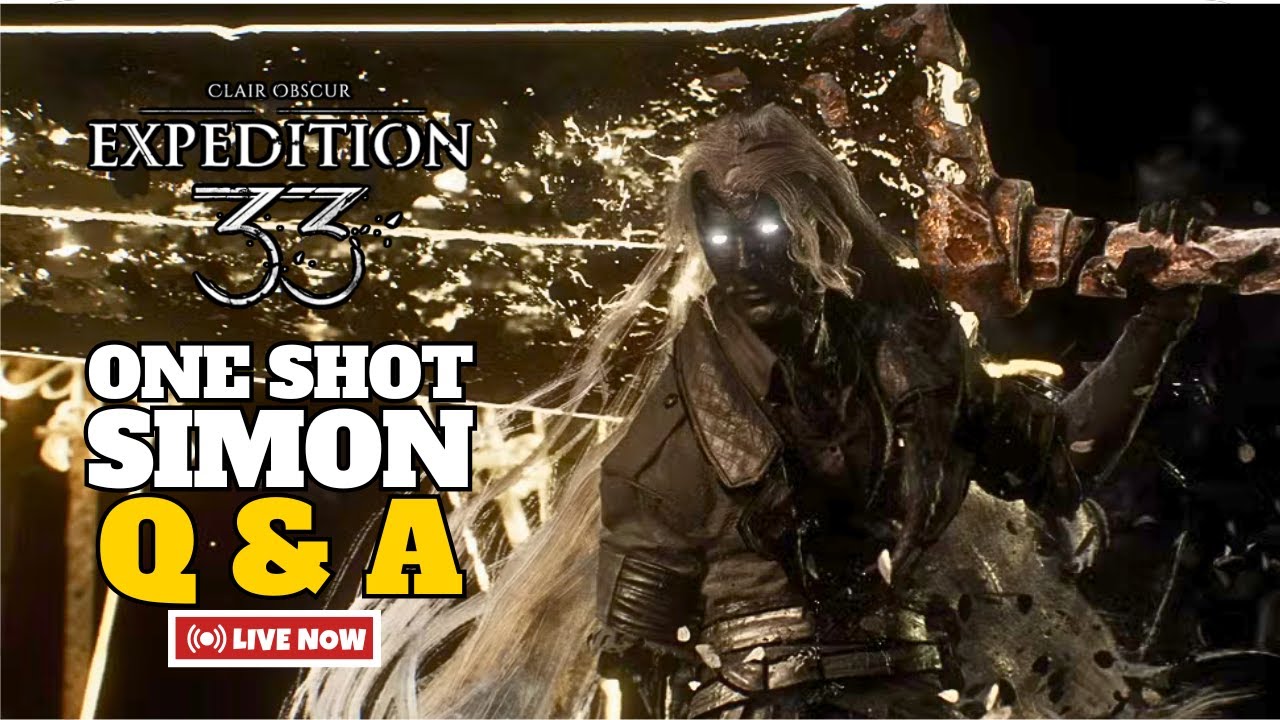 One shot Simon Q & A - Clair Obscur: Expedition 33 - YouTube