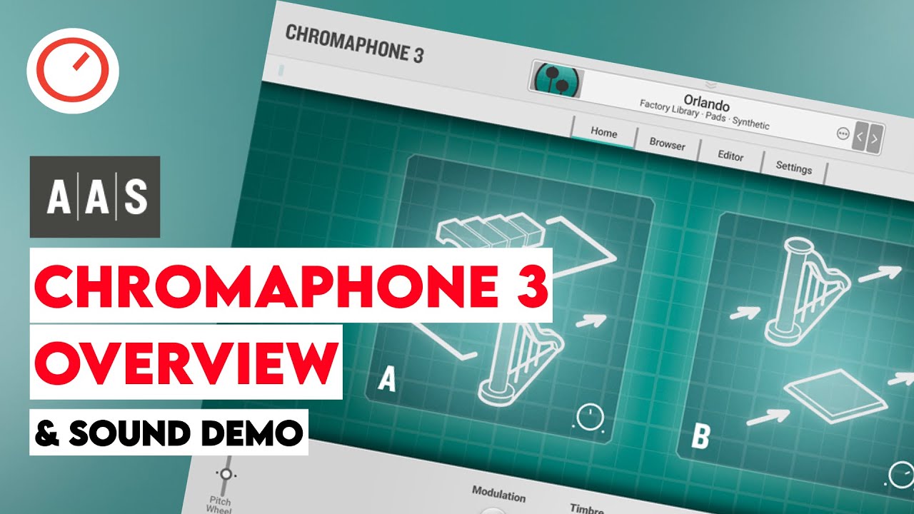 AAS Chromaphone 3 Percussive Synthesizer Overview & Sound Demo - YouTube