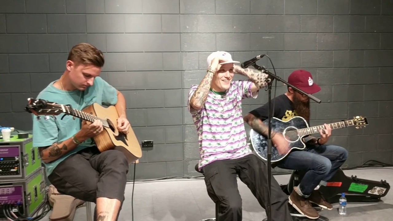 Gold Steps - Neck Deep HMV Acoustic Set Liverpool - 22/08/17 - YouTube