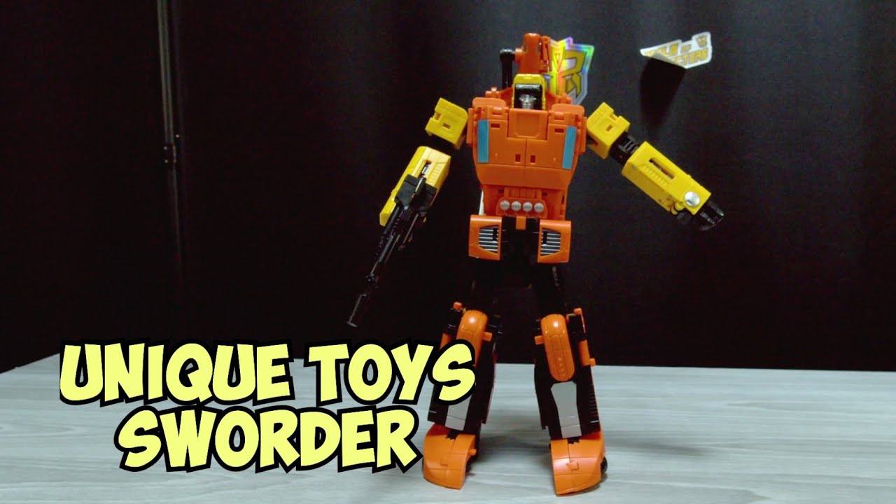 UNIQUE TOYS UT Y03 Y-03 SWORDER Reissue Robot Overview (Masterpiece ...