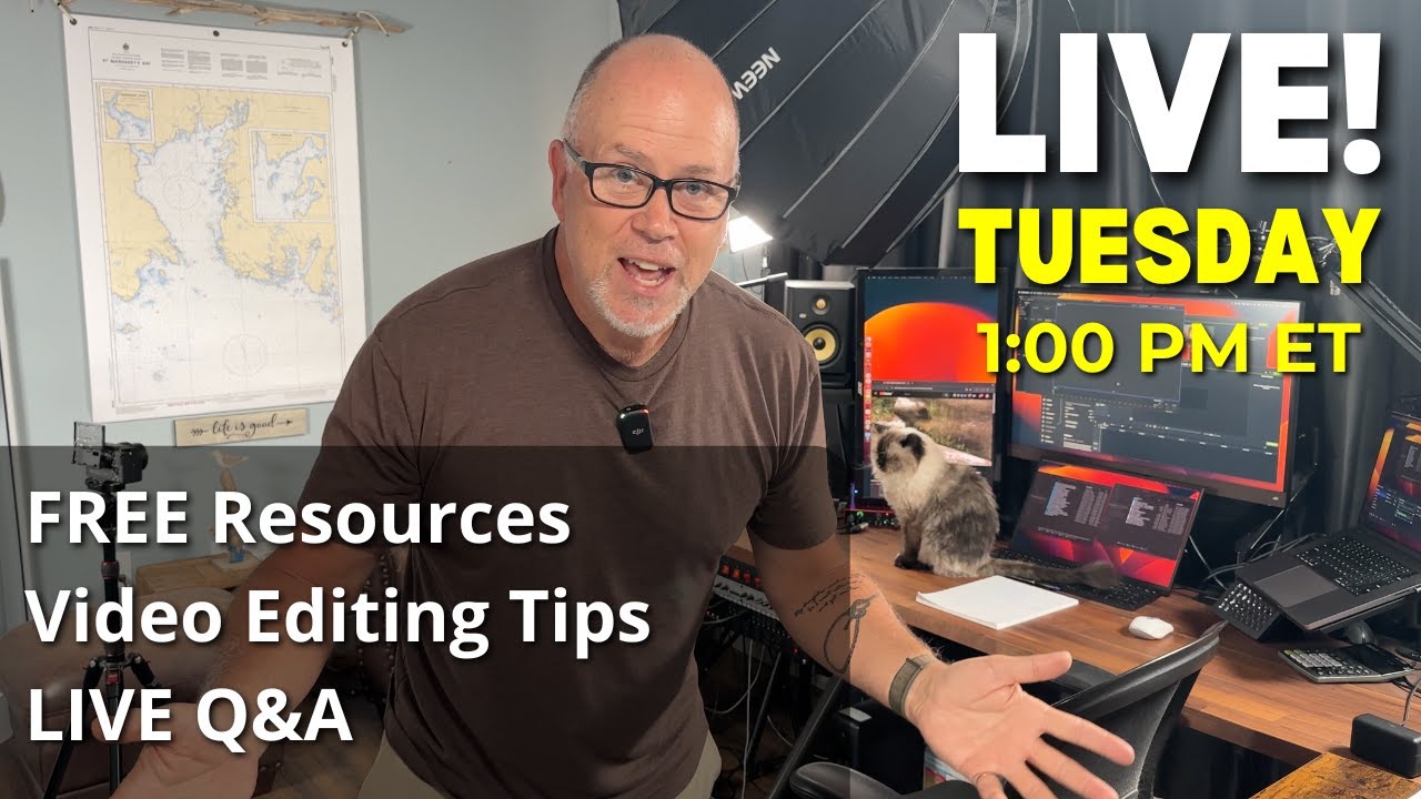 Beginner Youtuber FREE Resources, Video Editing Tips and Live Q&A ...