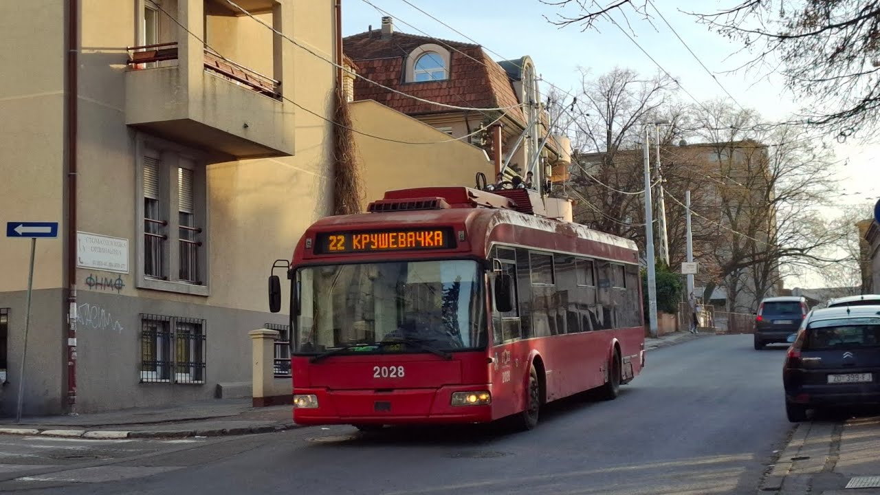 Linija 22: Kruševačka-Trg Slavija (cela trasa) - YouTube