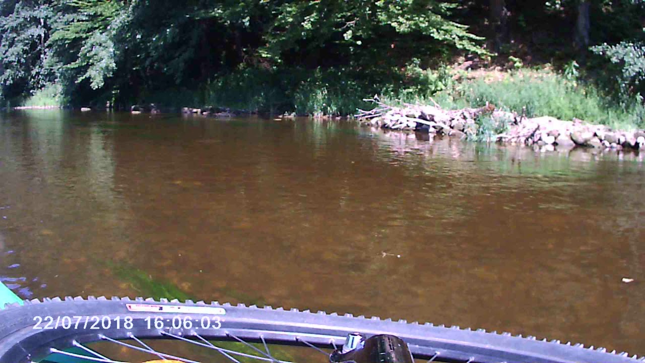 Cesky raj - reka Jizera (Mala Skala -- Dolanky) - YouTube