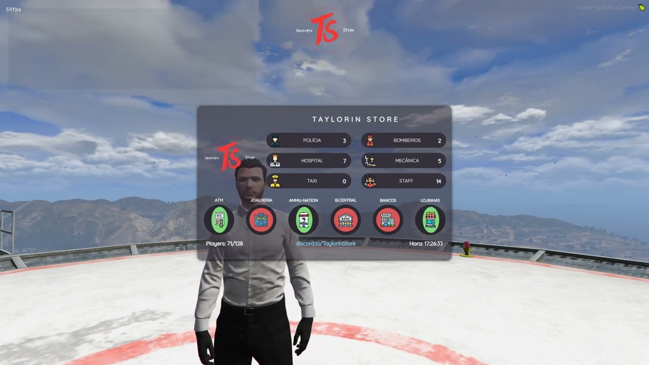 FiveM Script Informações - Taylorin Store (Infoboard) - YouTube