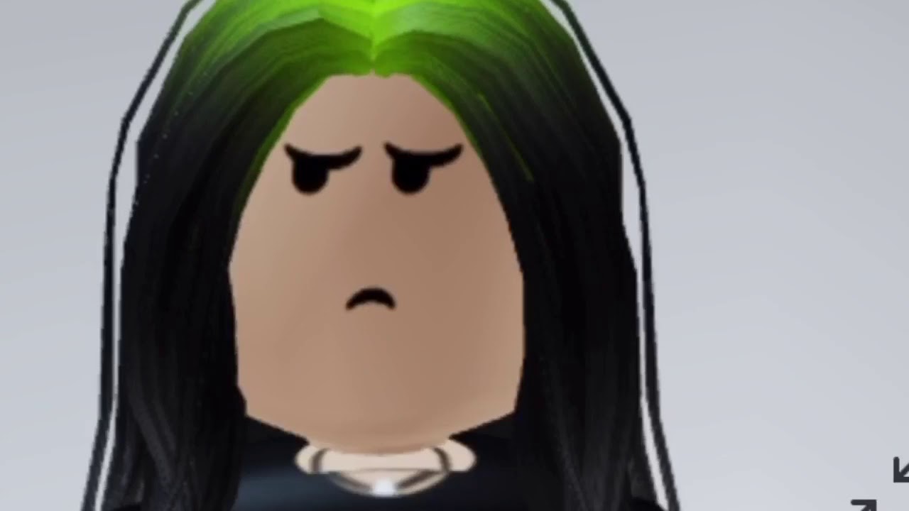 Transforming Myself Into Billie Eilish In Roblox!! - YouTube