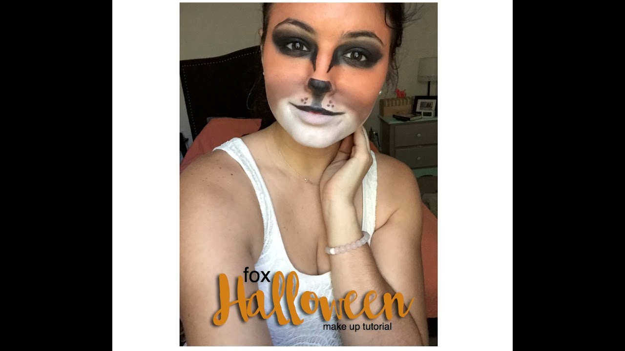 Fox Make-Up Tutorial || HALLOWEEN - YouTube