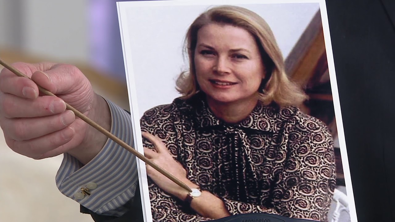 Grace Kelly Collection Boyfriend Leather Strap Watch on QVC - YouTube