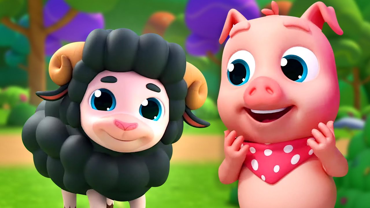 Baa Baa Black Sheep, Nursery Rhyme And Kids Song by Zebra Nursery ...