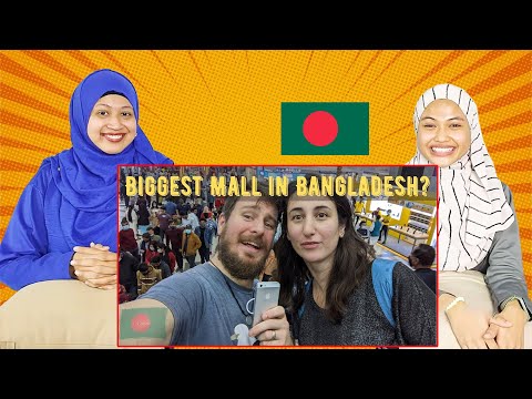 Inside a MODERN MALL in BANGLADESH I Malay Girl Reacts