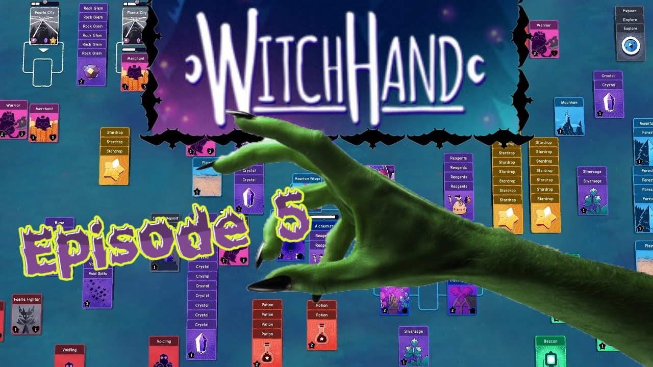 WitchHand | Card-Based Village Builder | EP. 5 - Witch's Empire! - YouTube