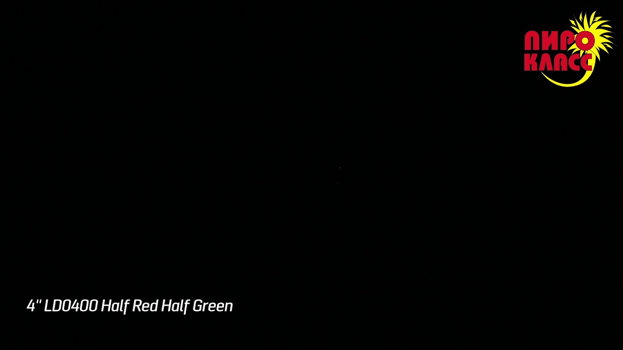 4'' LD0400 Half Red Half Green - YouTube