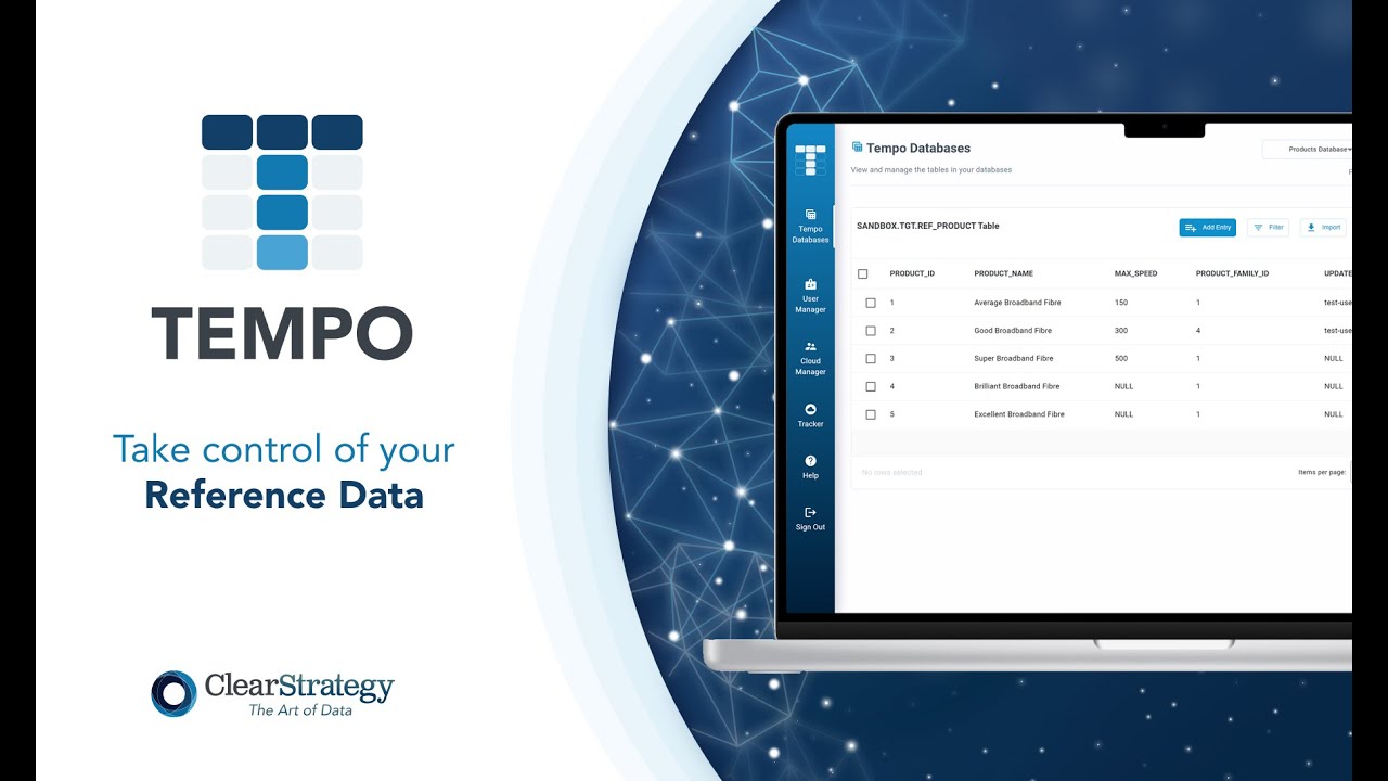 Tempo: A Game-Changing Tool for Reference Data Management - YouTube