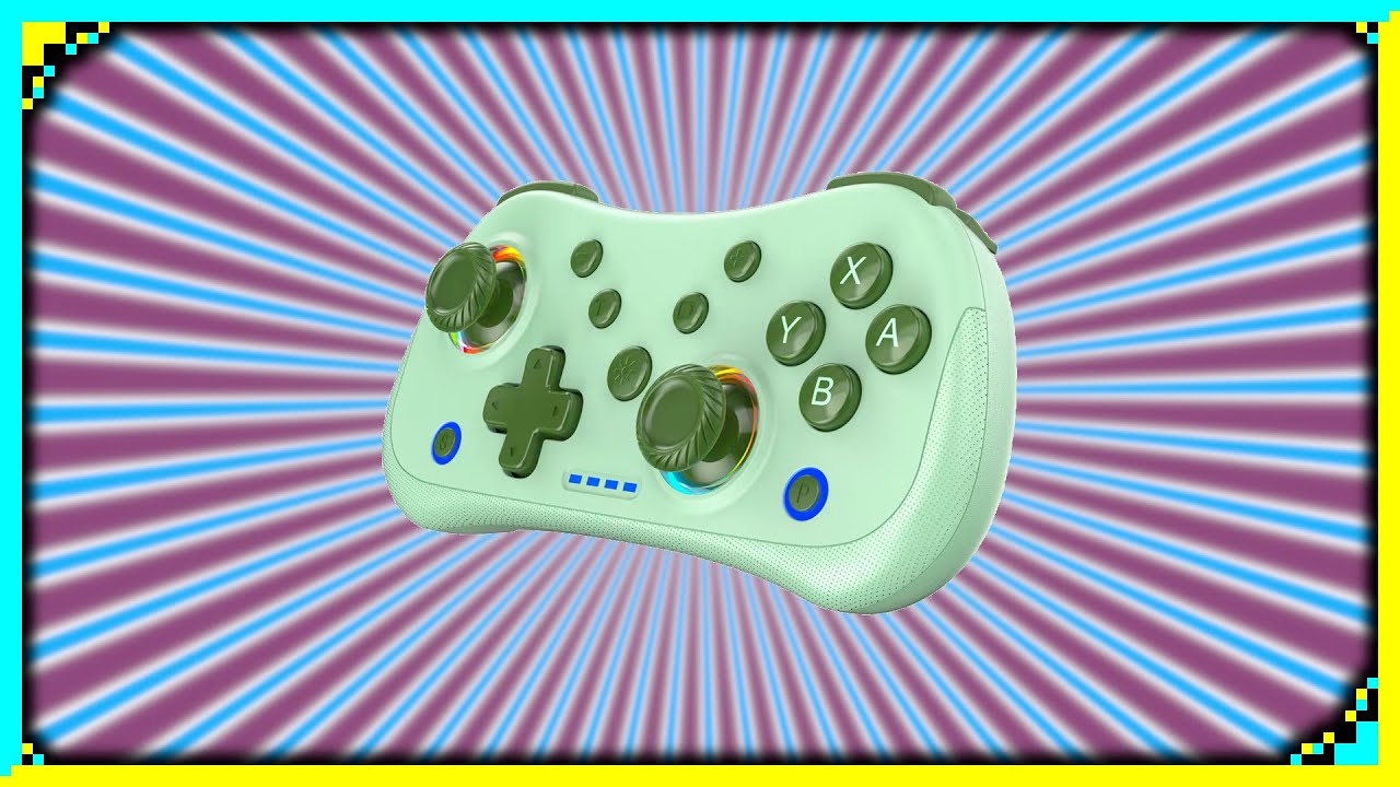 Green STK-7051 Switch Mini Controller - YouTube