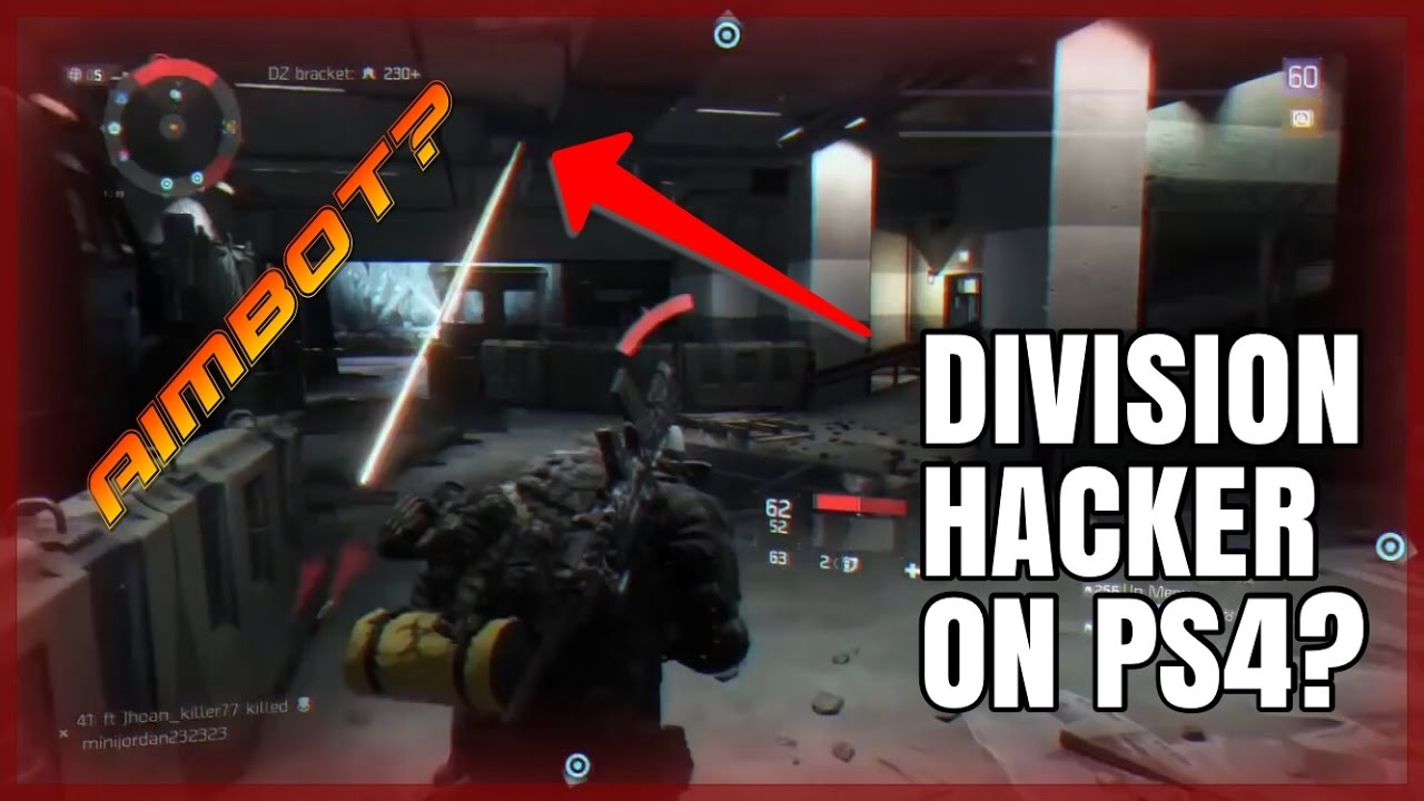 The Division Hacker Exposed | Aimbot on PS4? - YouTube