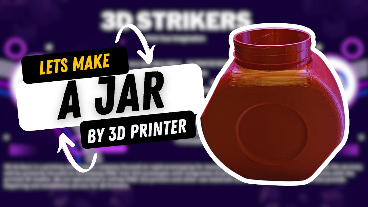 Making a Jar by 3D Printer I @Creality3D | @wol3dindia | - YouTube