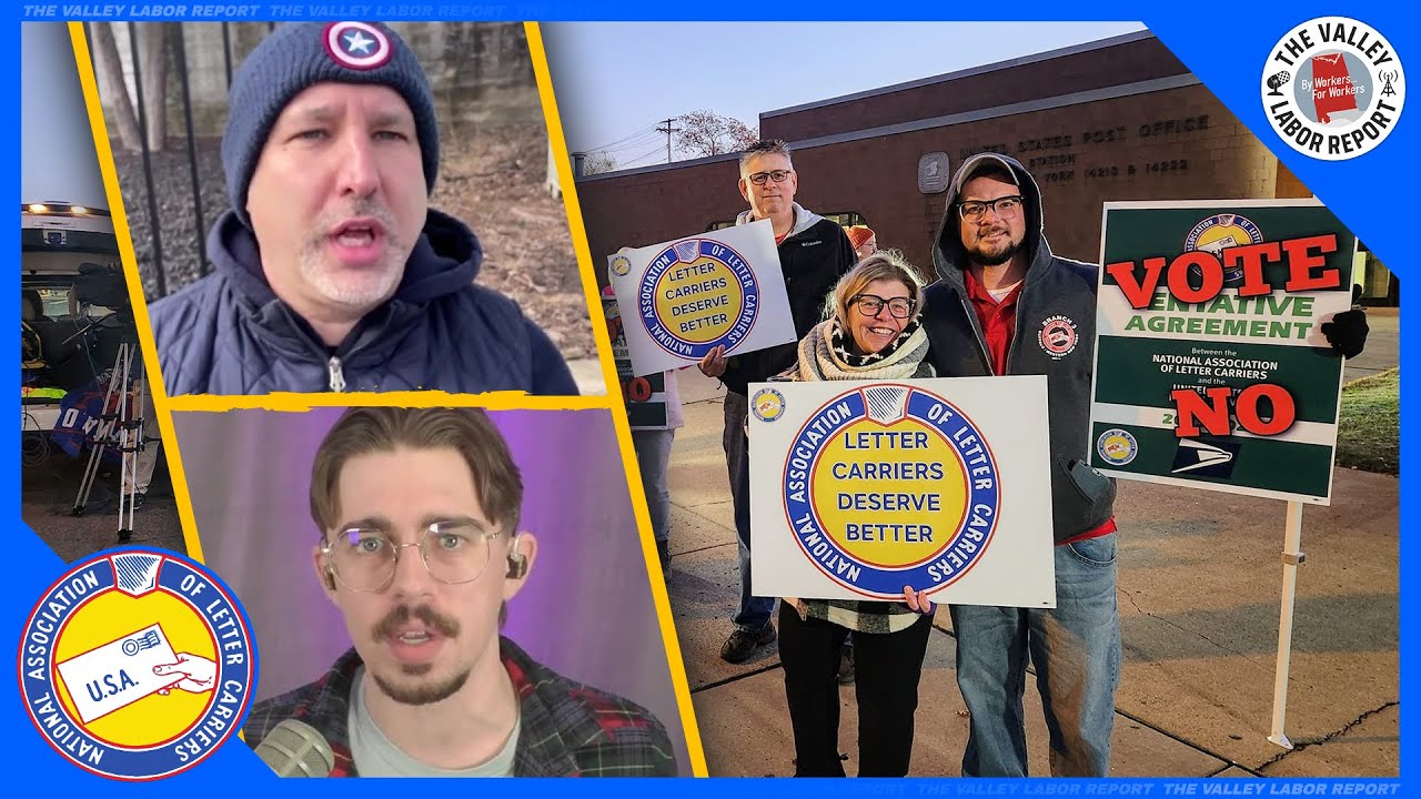 Letter Carriers VOTE DOWN Tentative Agreement, Mike Caref Reacts - YouTube