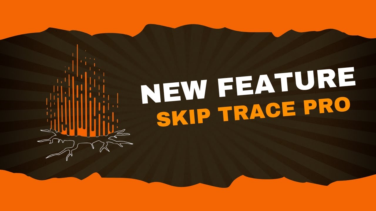 Feature Release - Skip Trace Pro - YouTube