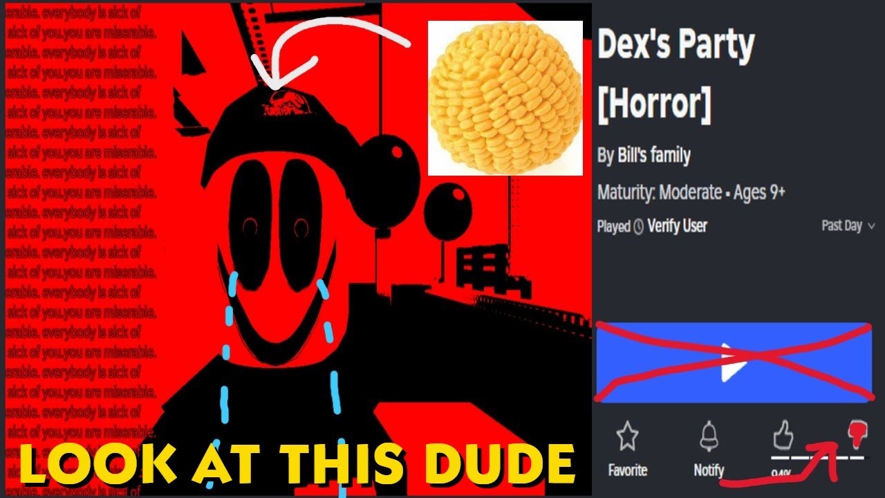 Dex's Party is NOT SCARY. - YouTube
