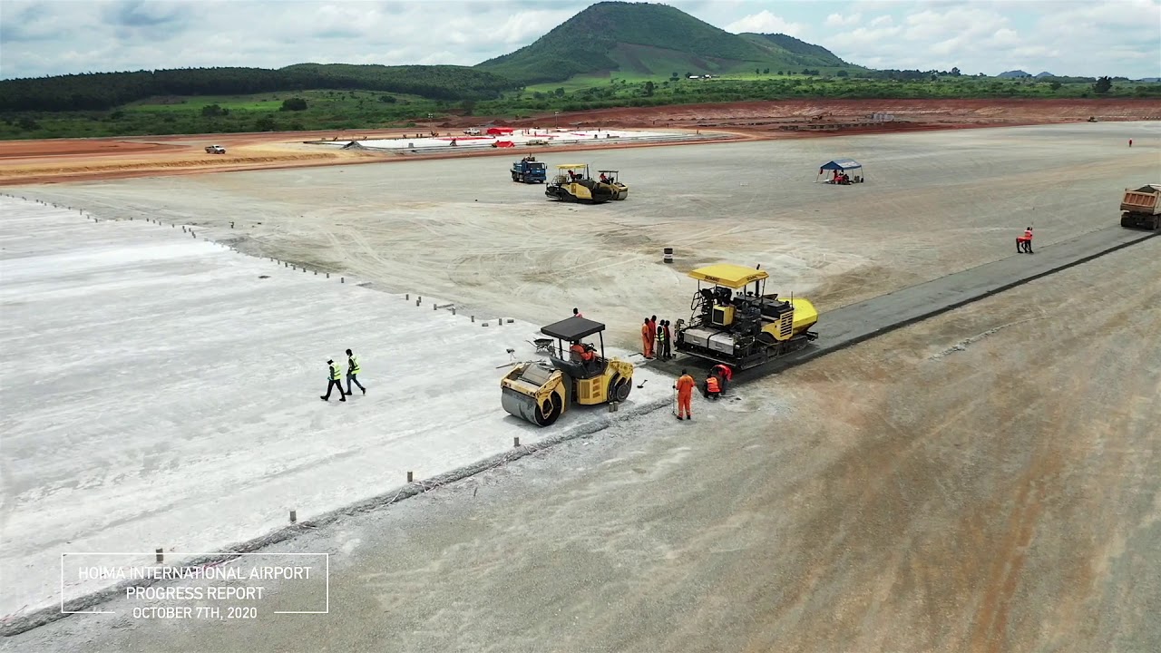 Construction Progress Works for Kabaale International Airport October ...