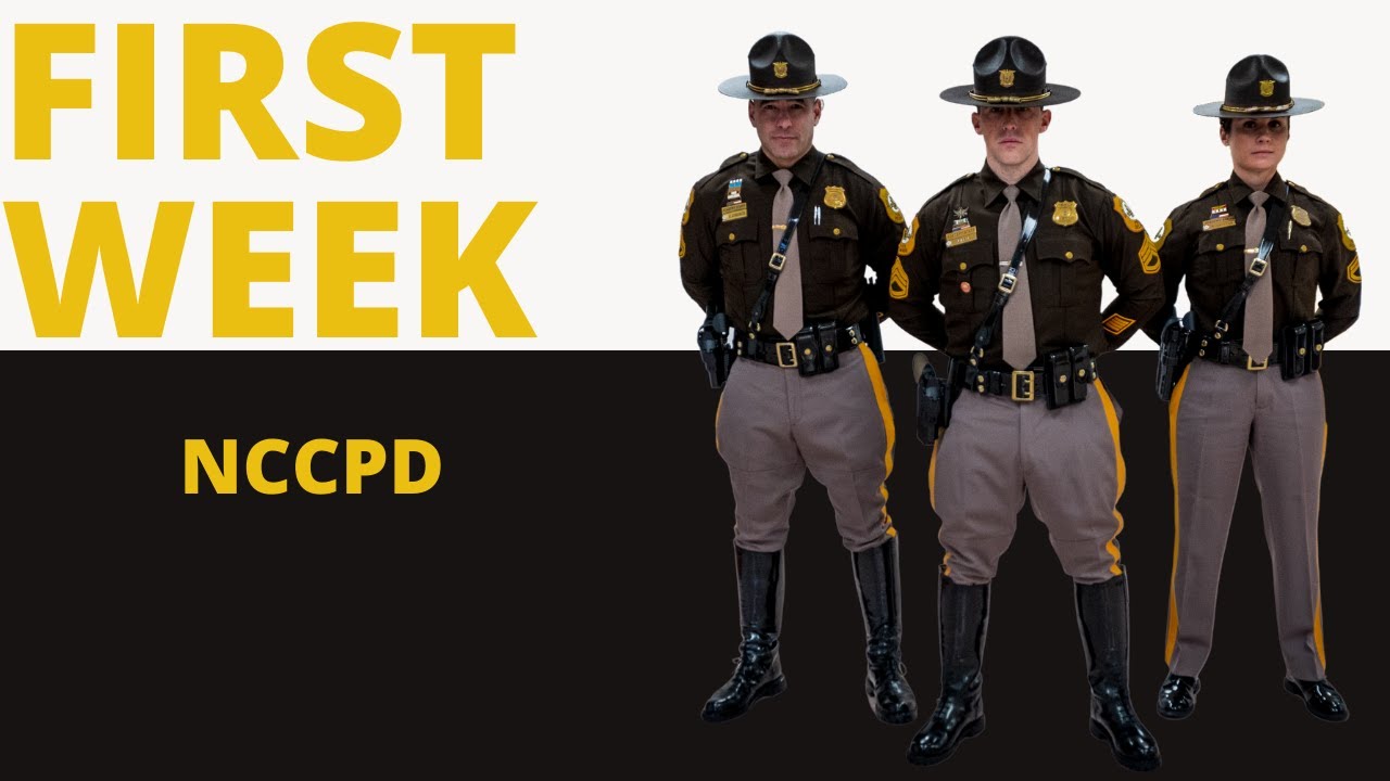 NCCPD 49th Police Academy First Week - YouTube
