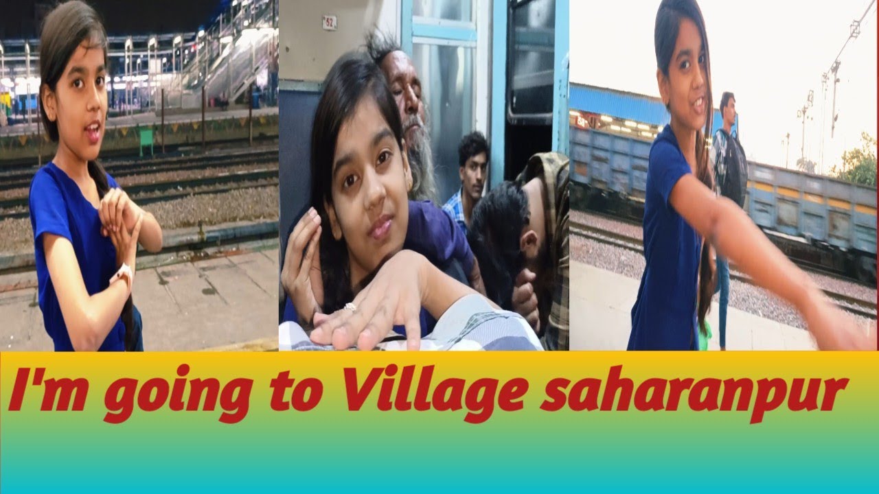 I'm going to Village | saharanpur | now vlog | mai jarahi hu gao simran ...