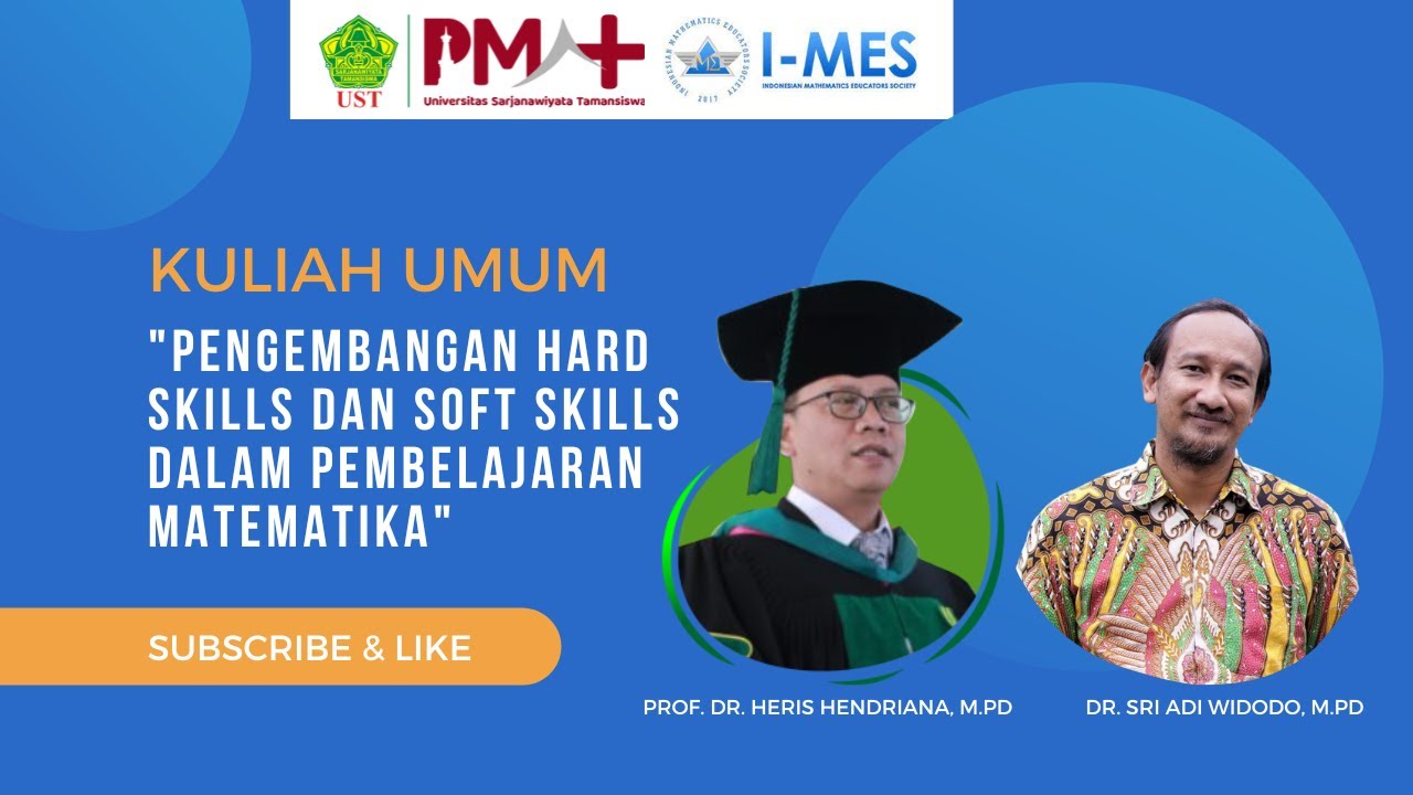 Kuliah Umum Pendidikan Matematika Bersama Prof. Dr. Heris dan Dr. Sri ...
