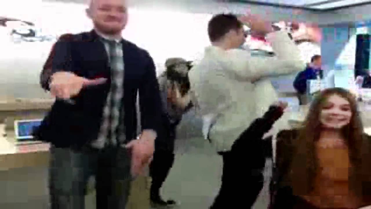 Apple Store Dance - Sexy and i know it - YouTube