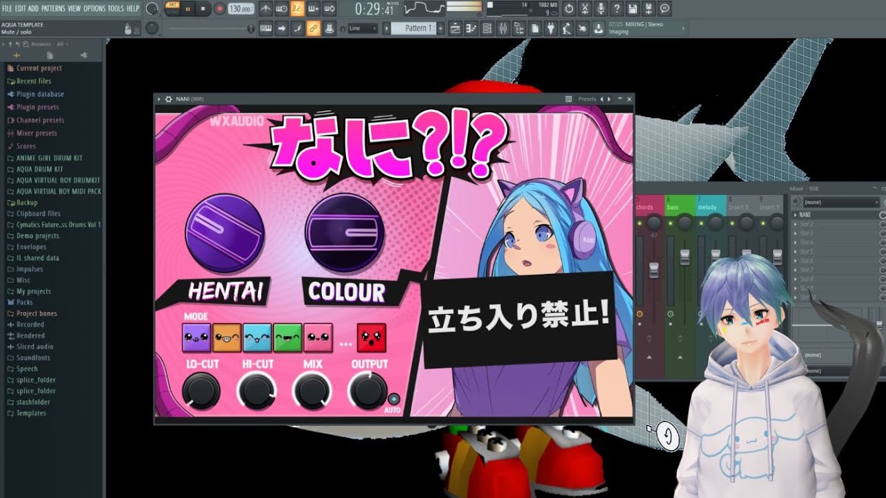 SHARK BOY SERUM BANK + ANIME VST - YouTube