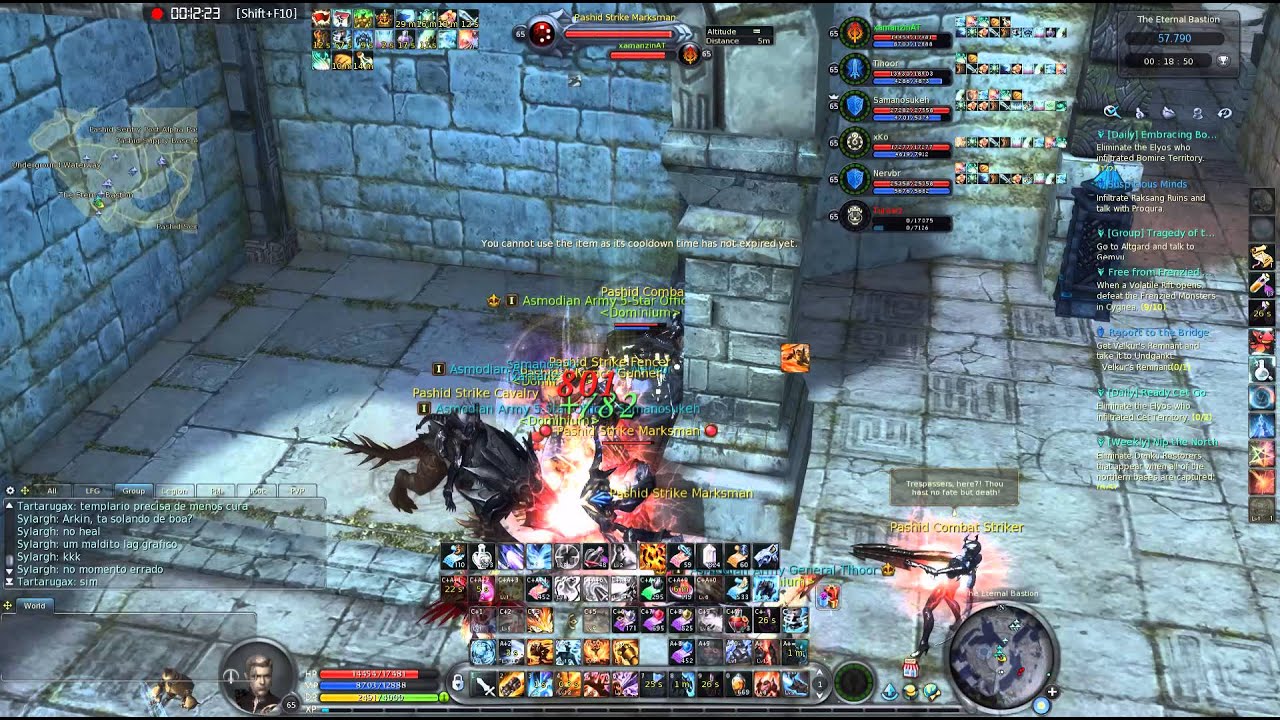 Aion - EB Defense - Aethertech POV - YouTube