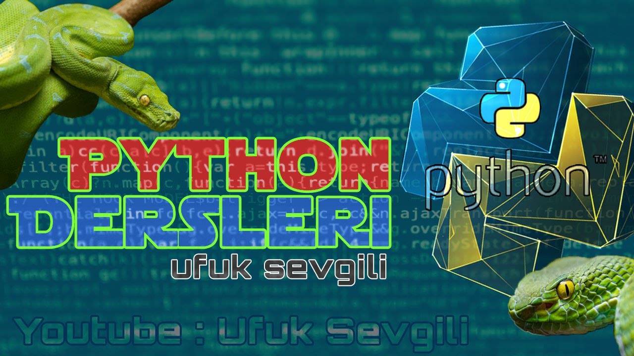 Python Dersleri Intro - YouTube