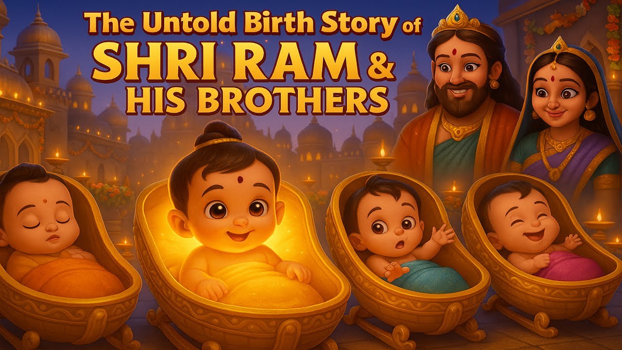 The Untold Birth Story of Shri Ram & His Brothers | 🕉️Mythology for ...