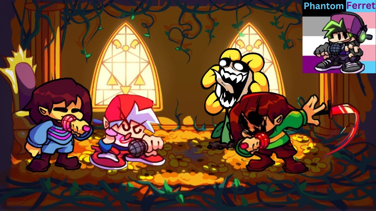 BF Rap Battles Chara from Undertale?! (FNF Mod: VS Chara 2 0) - YouTube