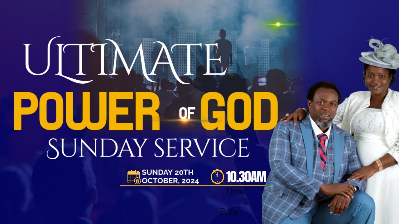 ULTIMATE POWER OF GOD SUNDAY SERVICE || 20-10-2024 - YouTube